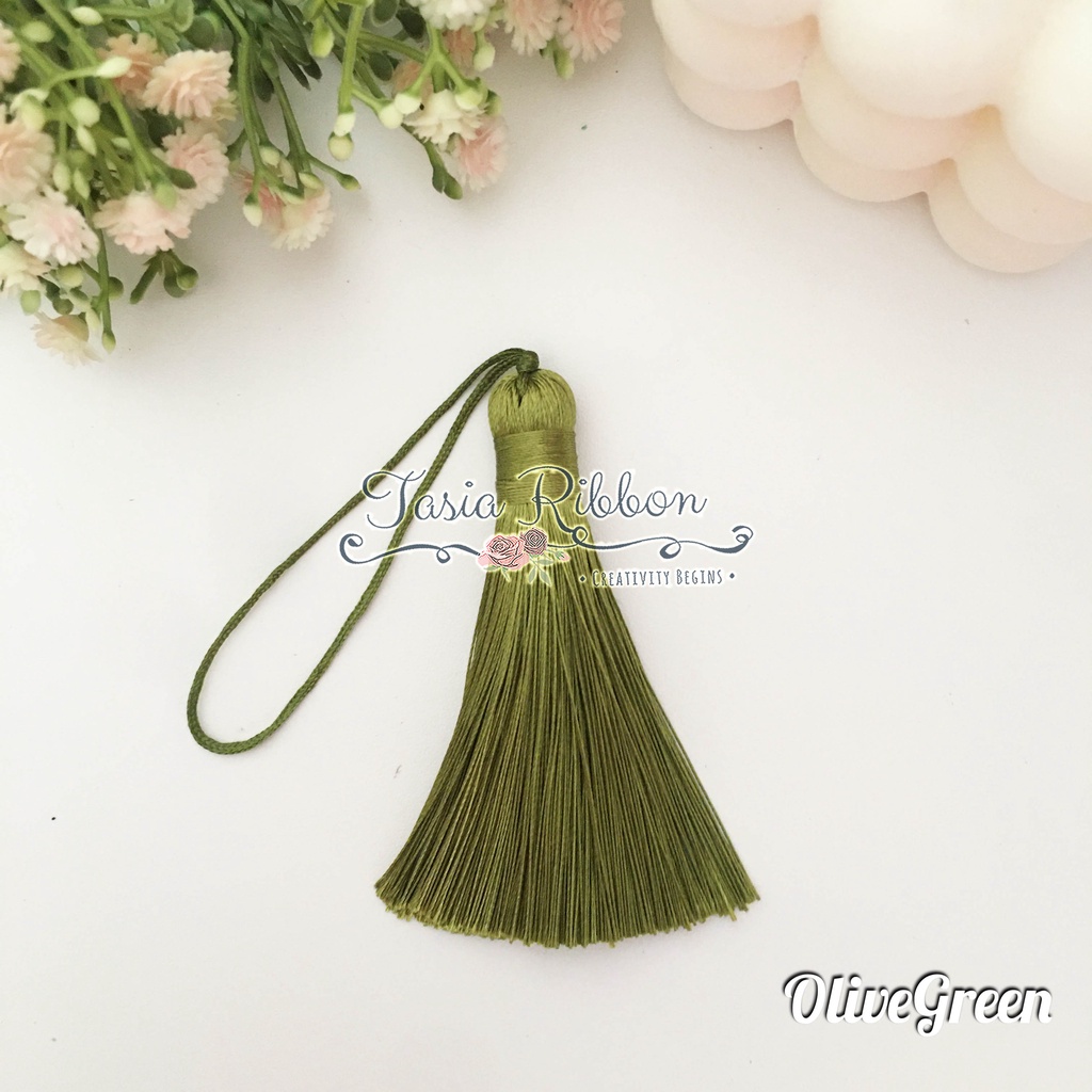 Jual Tasel Rumbai Premium (Tassel Rumbai Halus & Tebal) | Shopee Indonesia