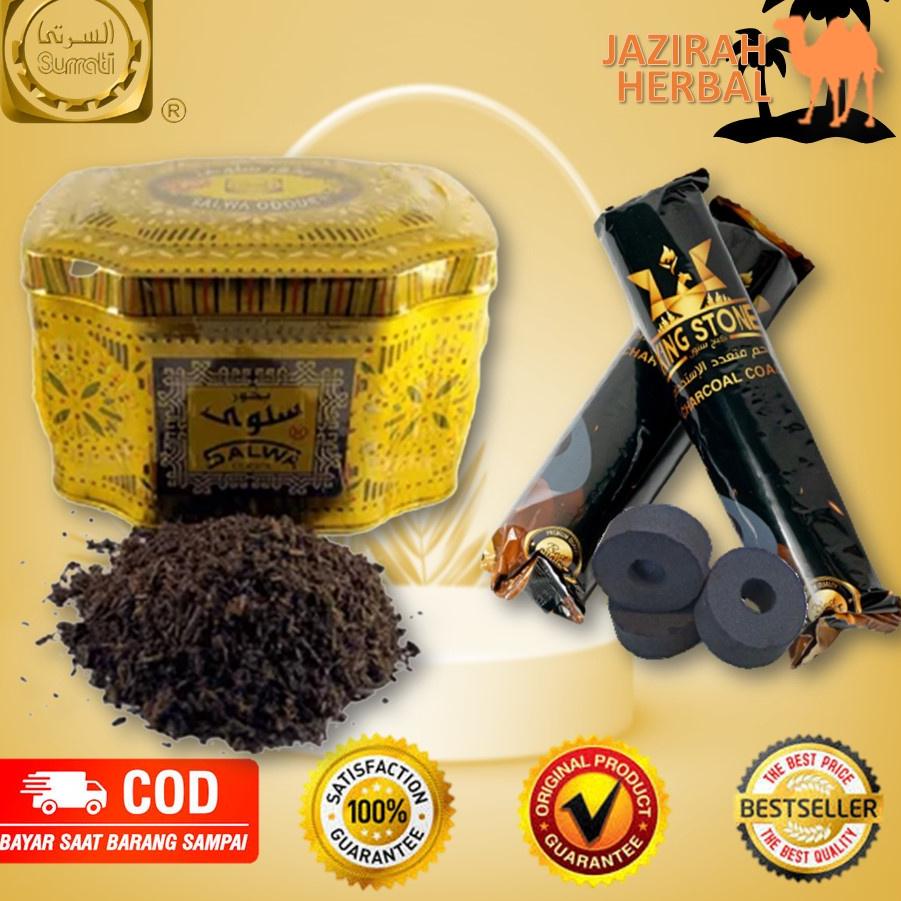 Jual TJP.22Oc22ˣ ‑ Bukhur SALWA Surrati Plus Arang LAVA Charcoal ...