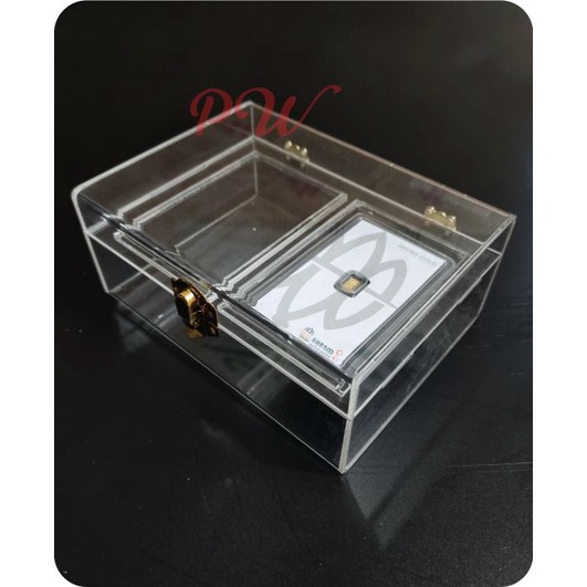 Jual box acrylic tempat antam 2 | Shopee Indonesia