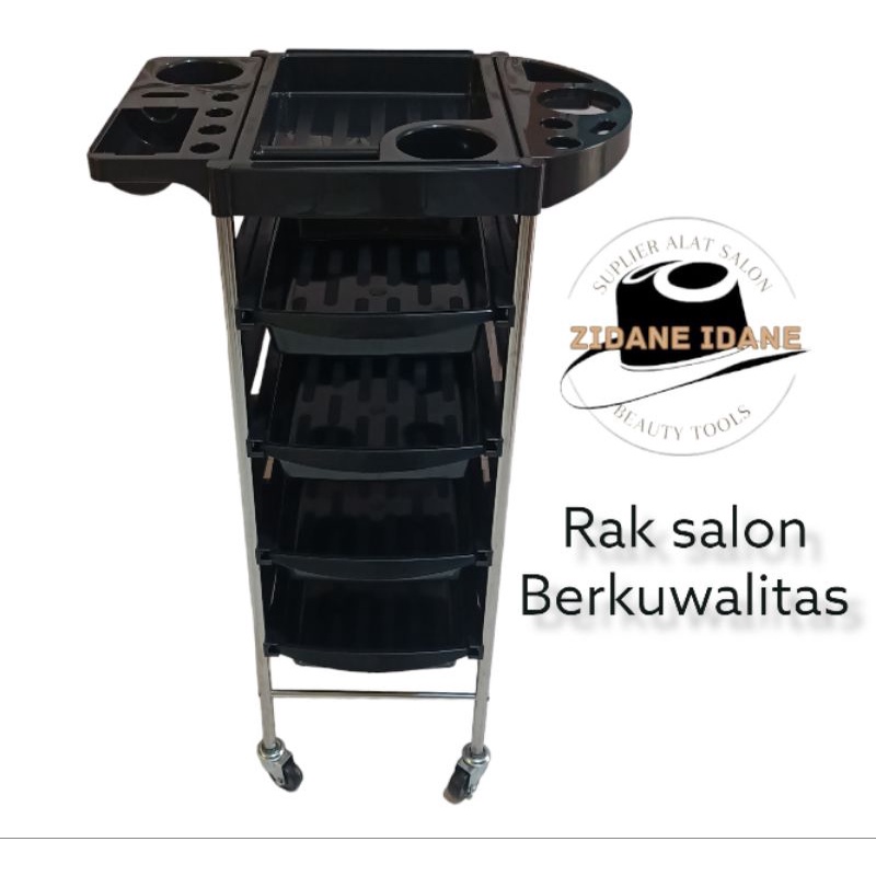 Jual Rak Salon Troli Trolly Trolley Rak Dorong Peralatan Salon Barber ...