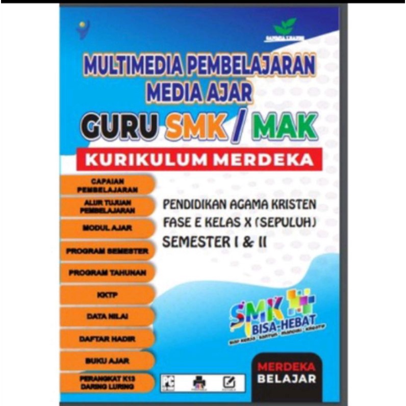 Jual MODUL AJAR MAPEL AGAMA KRISTEN SMK/MAK FASE E KLS X SMESTER 1 2 ...