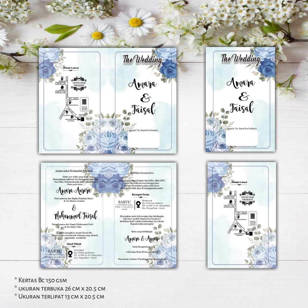 Jual UNDANGAN PERNIKAHAN UNDANGAN MODERN UNDANGAN SIMPLE UNDANGAN MURAH ...