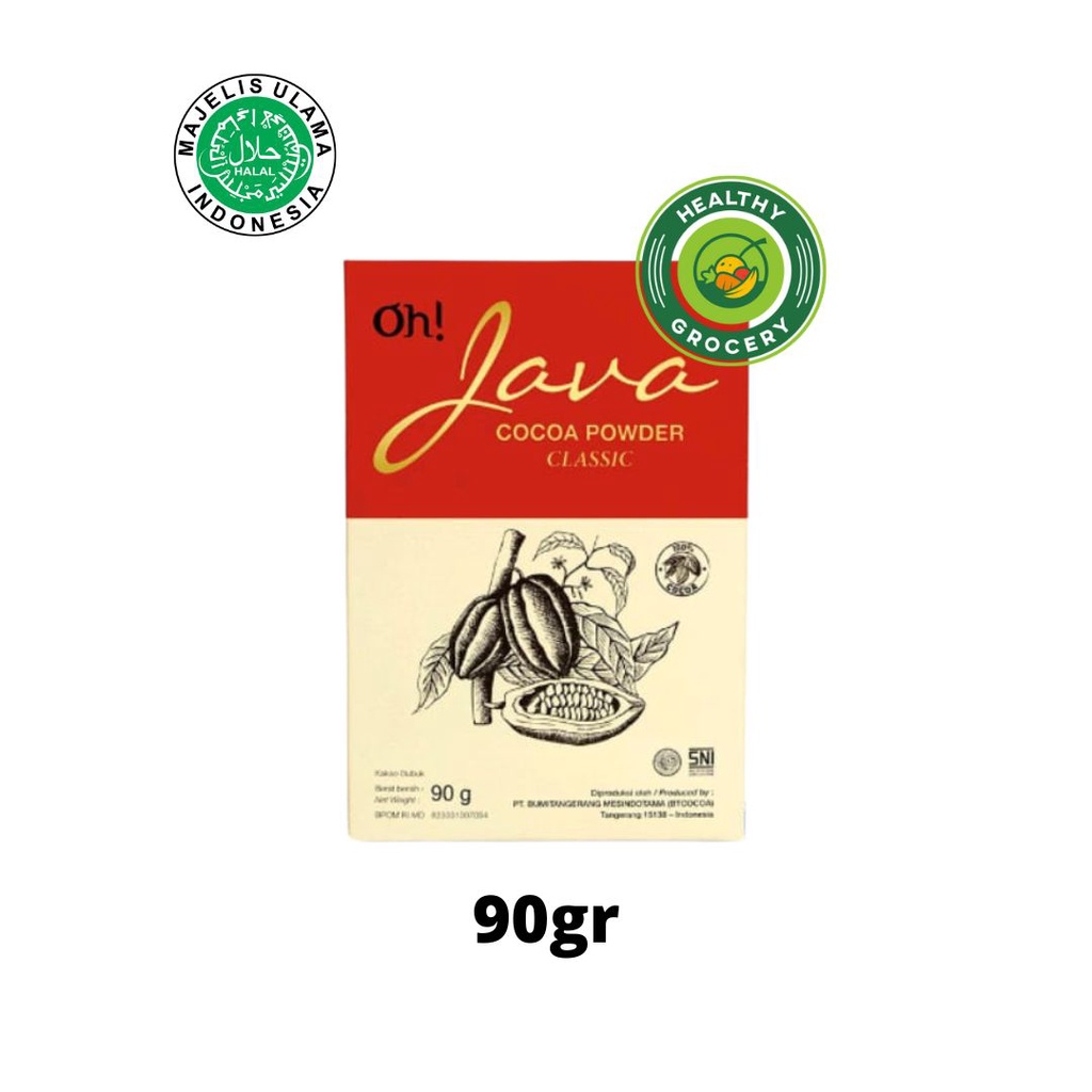 Jual Oh Java Cocoa Powder Classic 90gr / Bubuk Cokelat | Shopee Indonesia