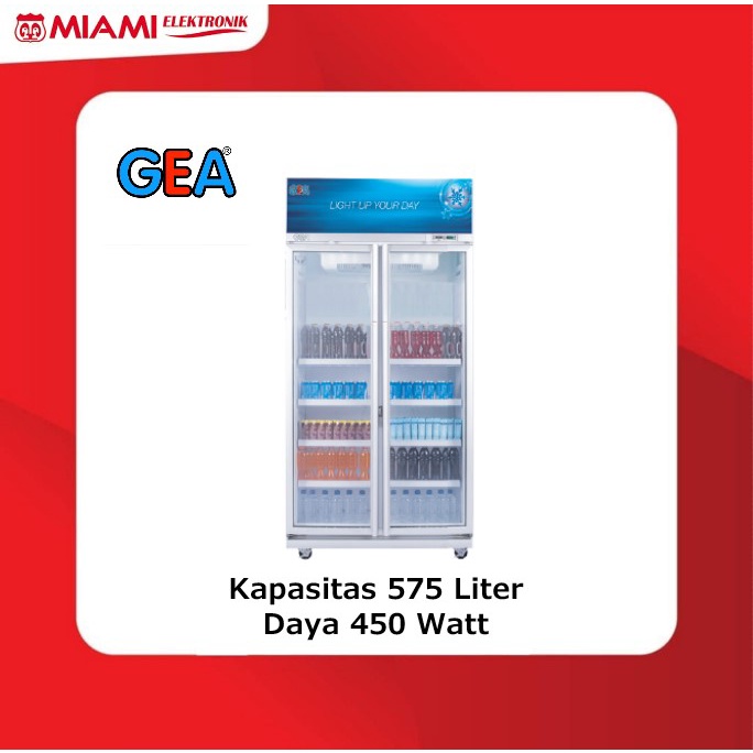 Jual Showcase 2 Pintu GEA EXPO-600AH/CN / Display Cooler GEA EXPO600 ...
