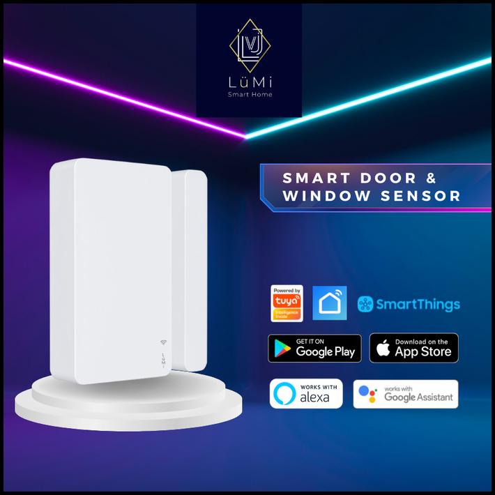 Jual Lumi Smart Door&Window Sensor Wifi Android/Ios Support -Smart Home ...