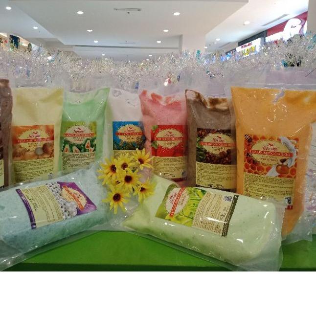 Jual Heviny body scrub (lulur midodareni) kemasan 1kg | Shopee Indonesia