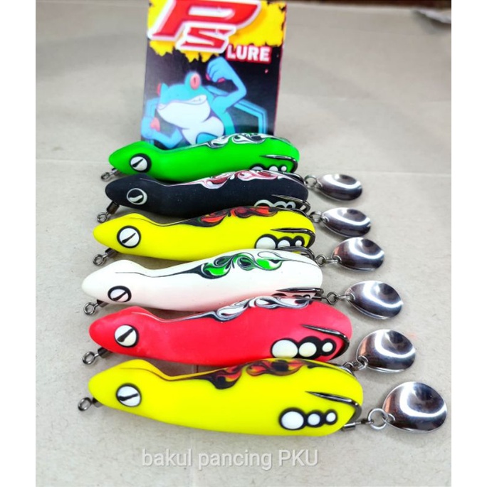 Jual SOFT FROG SLIM PS LURE 7cm 8gram. sofrog. | Shopee Indonesia