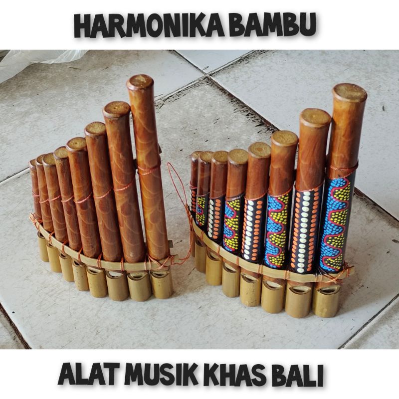Jual HARMONIKA BAMBU ALAT MUSIK TIUP ETNIK BALI | Shopee Indonesia