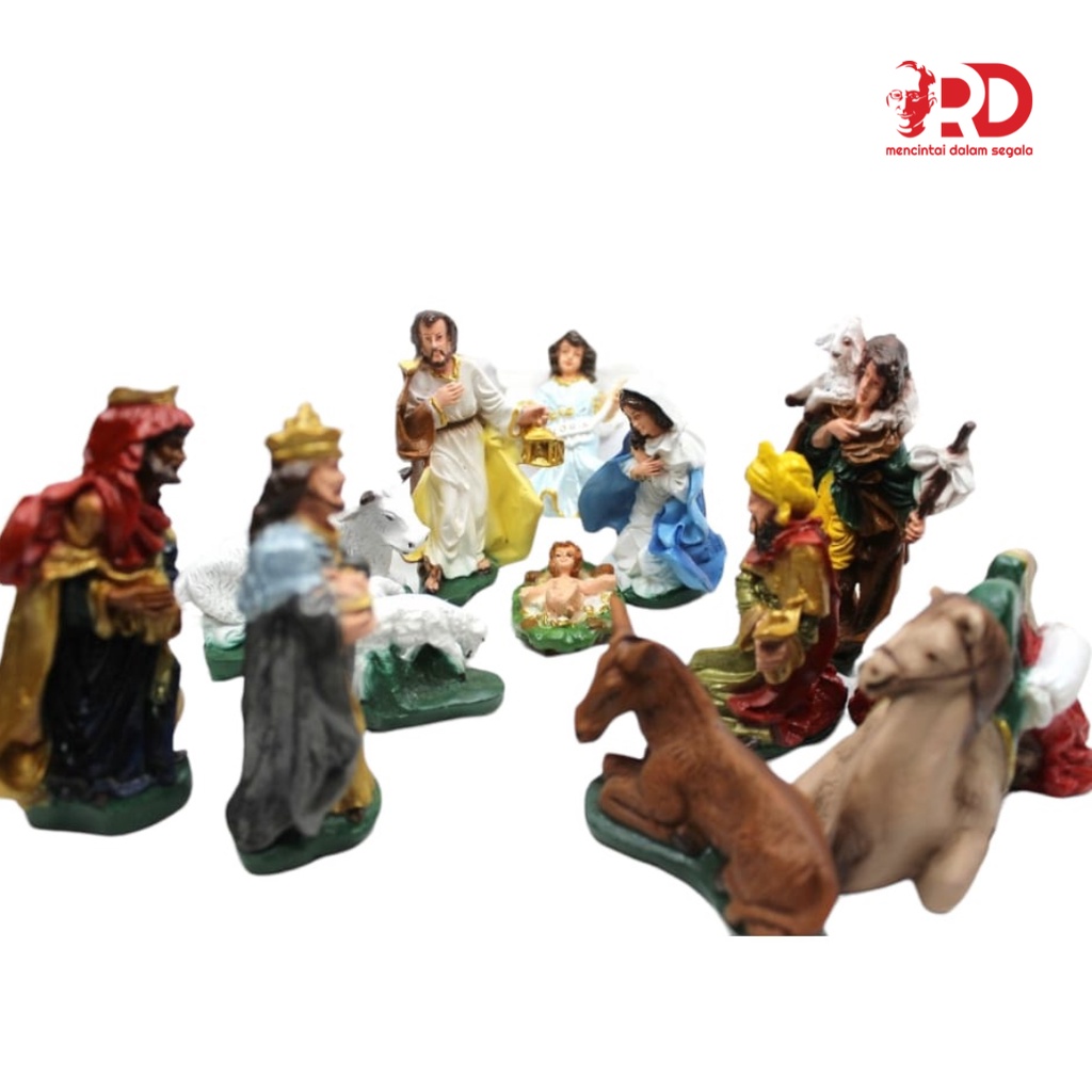 Jual PATUNG NATAL 10 CM (A) | Shopee Indonesia