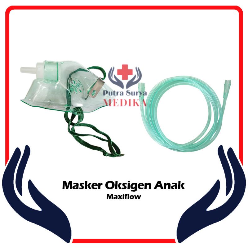 Jual Masker Oksigen Anak Maxiflow Besmed | Shopee Indonesia