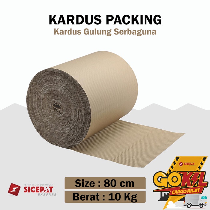 Jual Kertas Kardus Lembaran Single Face Roll 80 Cm Corrugated Roll ...