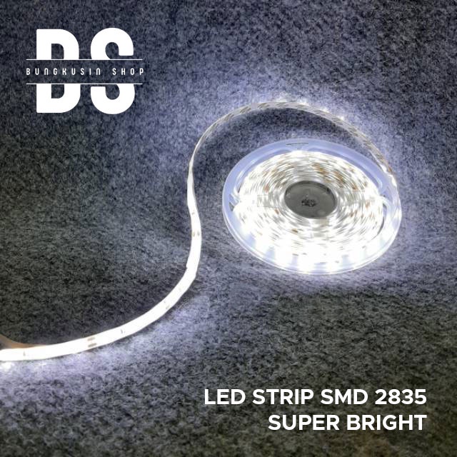 Jual LAMPU LED STRIP SMD 2835-600 SUPER BRIGHT WARNA PUTIH - UKURAN 5 ...
