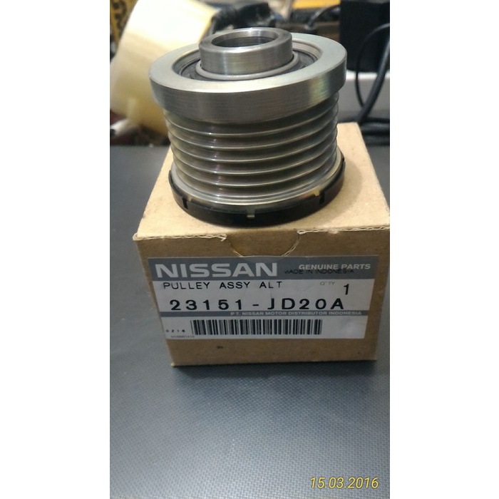 Jual Pulley Altenator Nissan Xtrail 2.000Cc T31 23151-Jd20A #Original | Shopee Indonesia