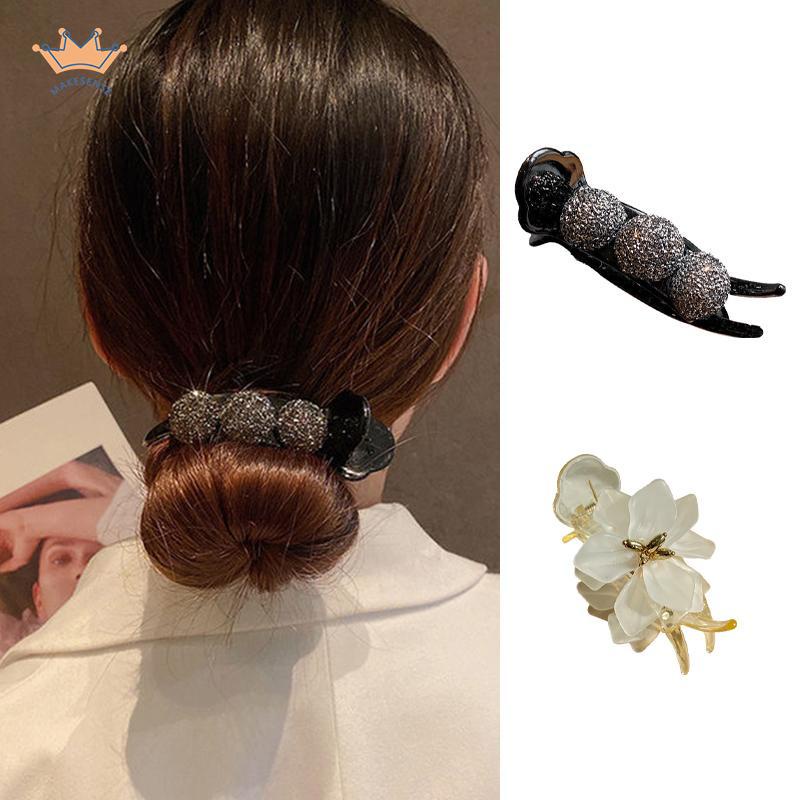 Jual Jepit Rambut Mewah Kelas Atas Kuncir Rambut Kepala Kuncir Kuda ...