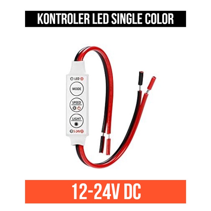 Jual Modul Kedip Strobo Mini Controller Otomatis LED Dimmer Kontroler ...
