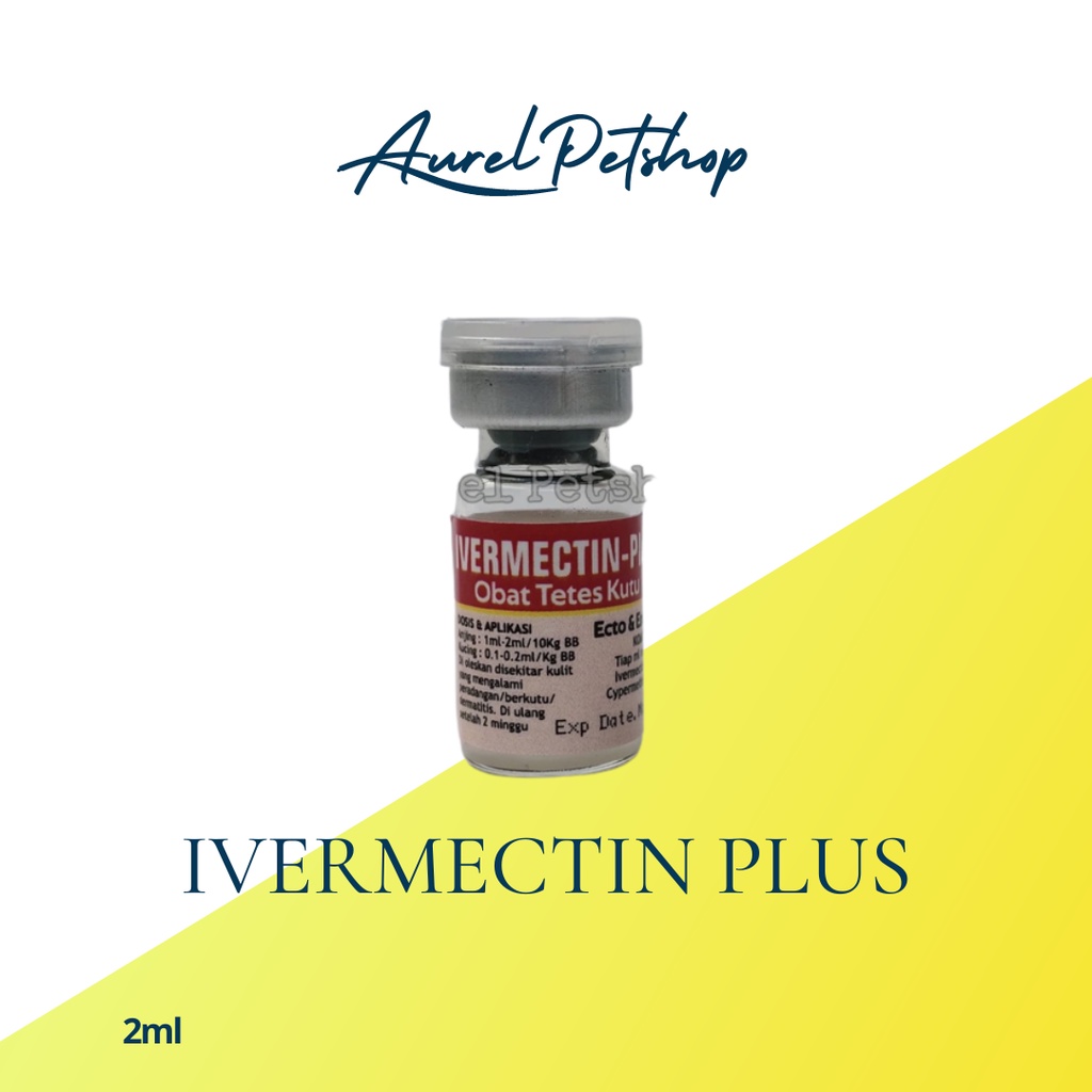 Jual OBAT KUTU TETES IVERMECTIN PLUS | Shopee Indonesia