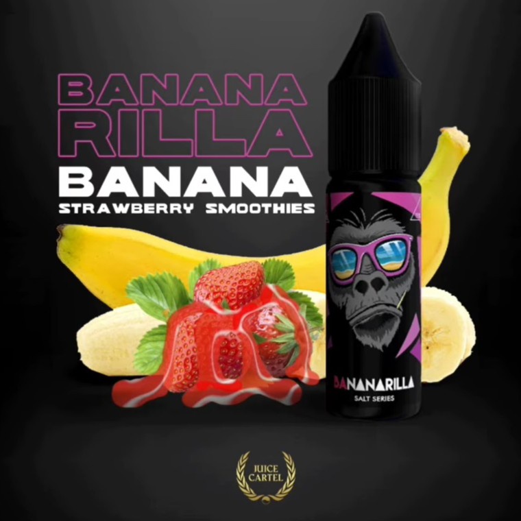 Jual Bananarilla Banana Strawberry Saltnic 15ML Cukai 2022 By IJC ...