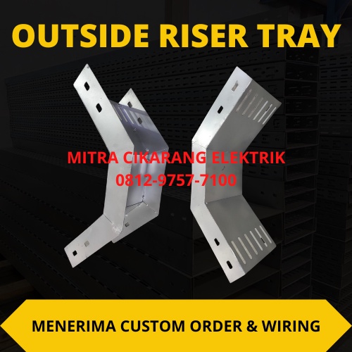 Jual Outside Riser Tray 50x50mm Elektro Galvanis | Shopee Indonesia