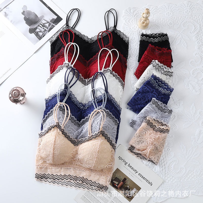 Jual TF SET Bra Dan Celana dalam Korea Fashion Zig Zag Pakaian Dalam ...