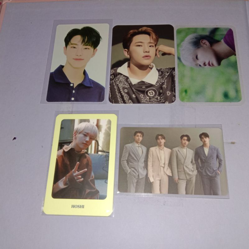 Jual SEVENTEEN HOSHI PC TC MIX UNIT (WALLET CARD/DICON PHOTOBOOK 2022 ...