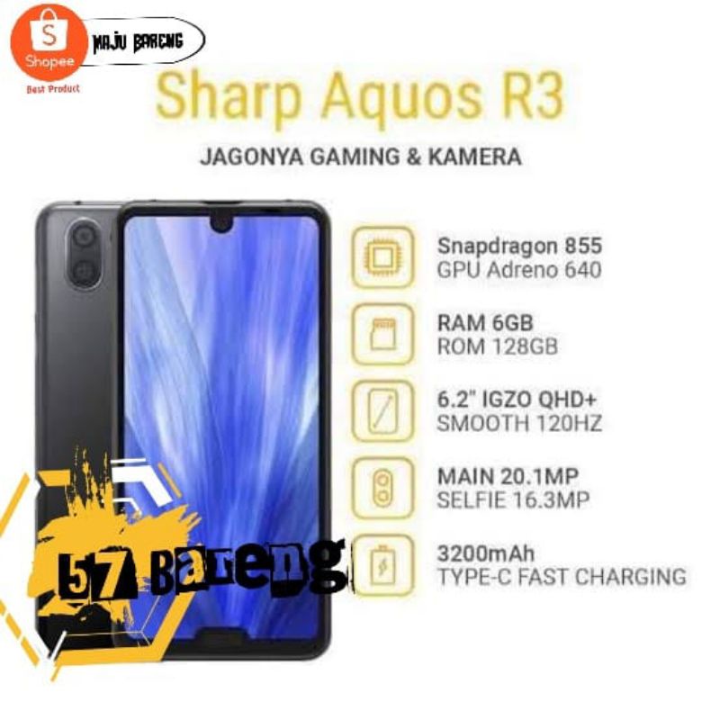 Jual SHARP AQUOS R3 6GB/128GB SNAPDRAGON | Shopee Indonesia