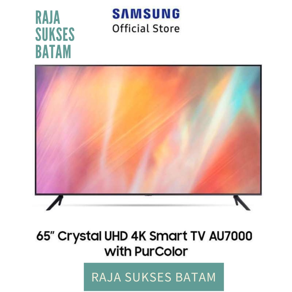 Jual Samsung Smart TV 65 Inch Crystal 4K UHD 65AU7000 / UA65AU7000 ...