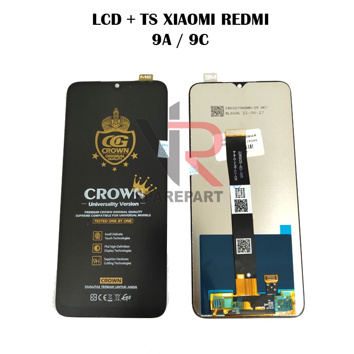 Jual LCD XIAOMI REDMI 9A / REDMI 9C FULLSET TOUCHSCREEN | Shopee Indonesia