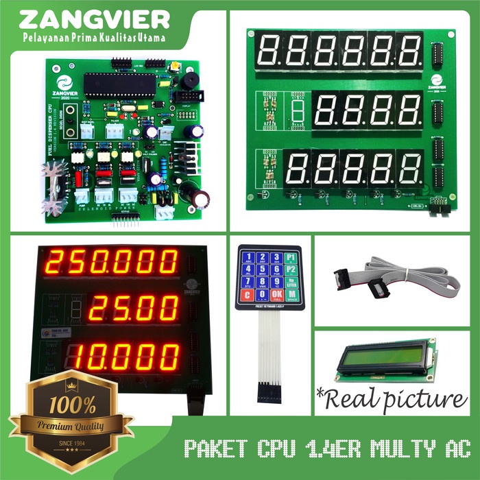 Jual Monitor Lcd Paket Modul Pertamini (Cpu 1.4 Er + Keypad + Lcd1602 ...