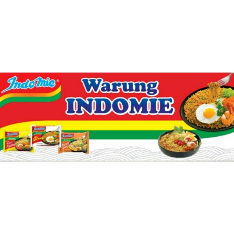 Jual SPANDUK BANNER WARUNG INDOMIE | Shopee Indonesia