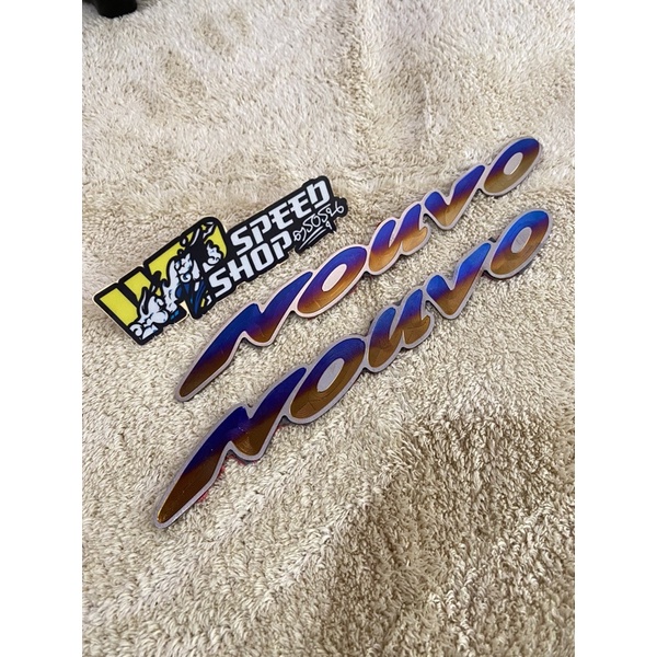 Jual logo / emblem titanium nouvo | Shopee Indonesia