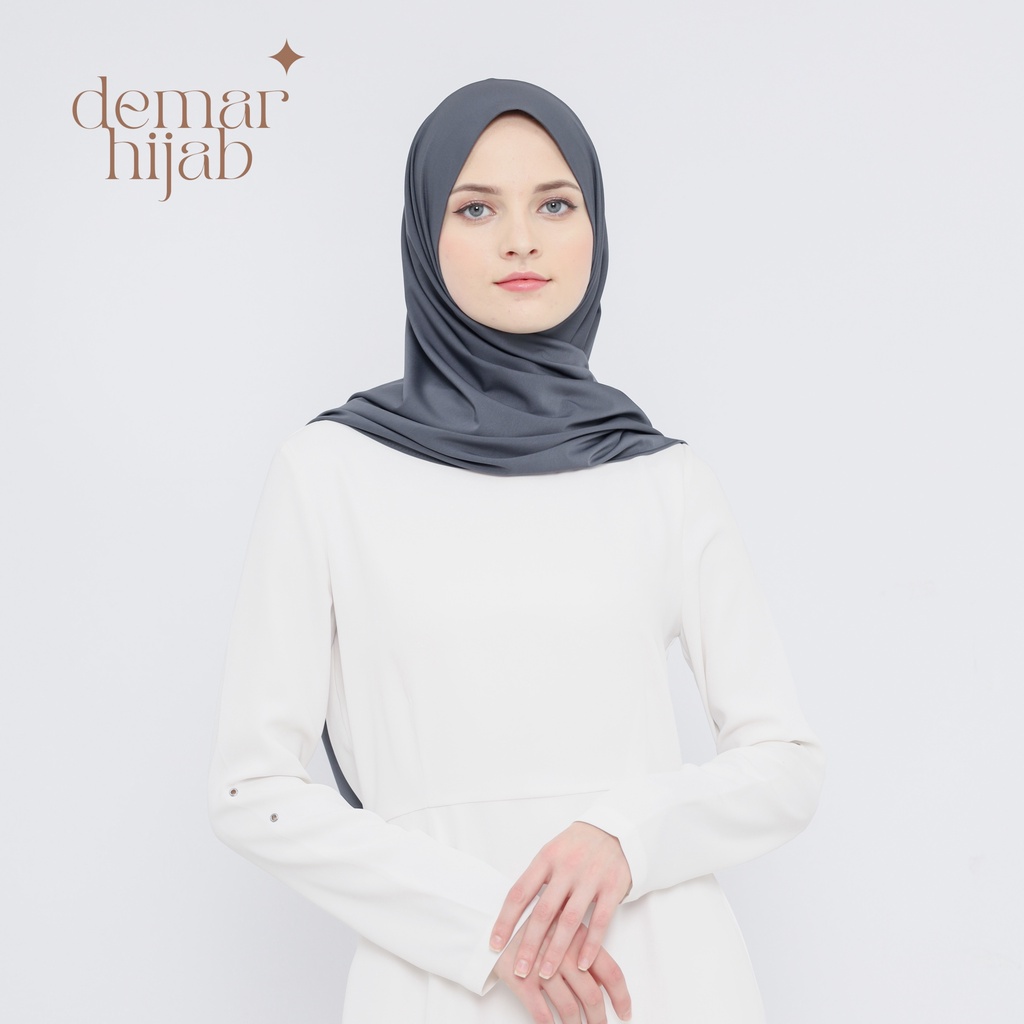 Jual Demar Hijab - Ziba (Pashmina Oval Instan Jersey Super Premium) | Shopee Indonesia
