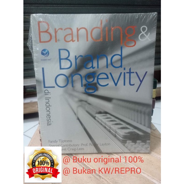 Jual buku original : branding dan brand longevity di Indonesia | Shopee ...