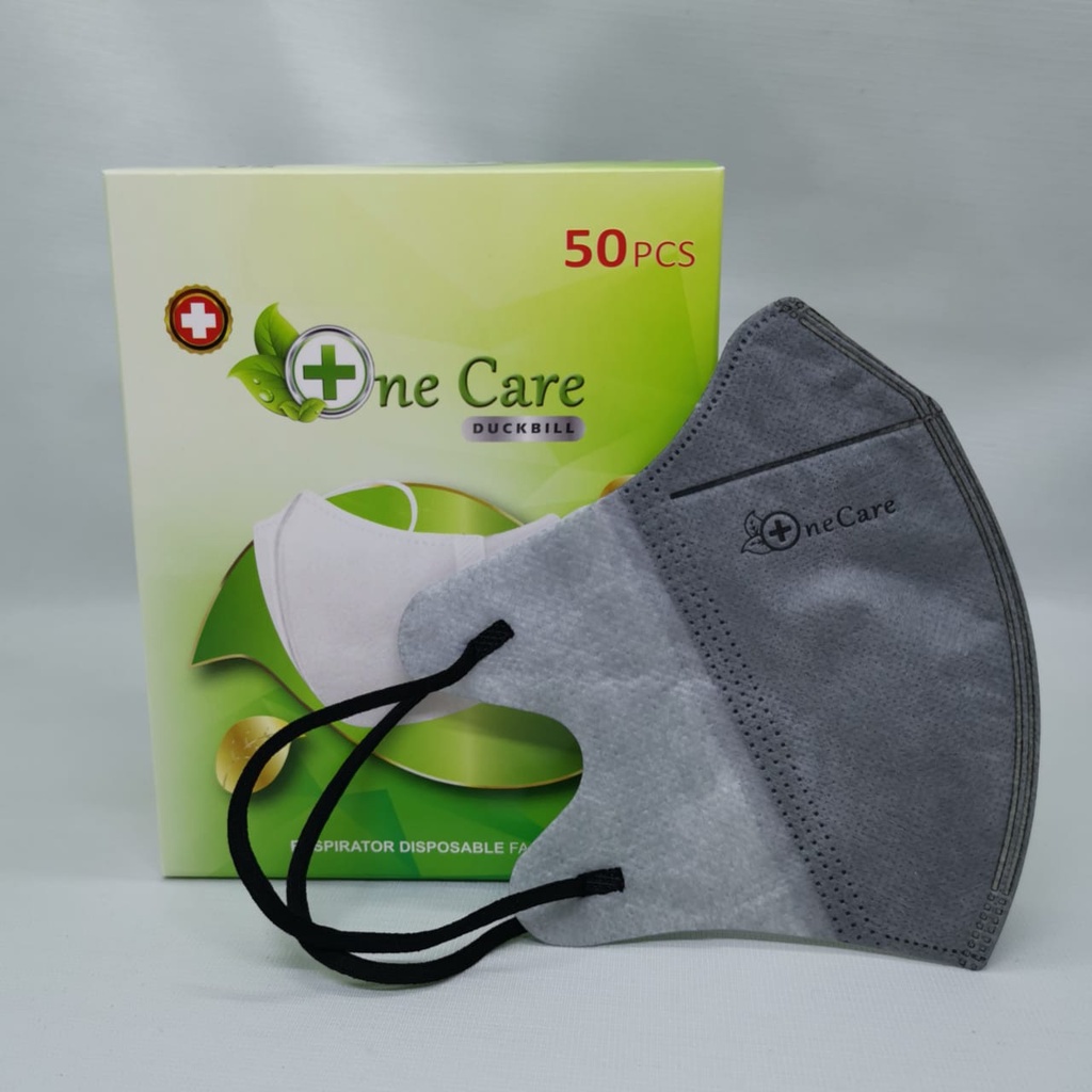 Jual Duckbill OneCare 4ply masker dewasa EMBOS One Care earloop premium 50pcs Produk Lokal ...