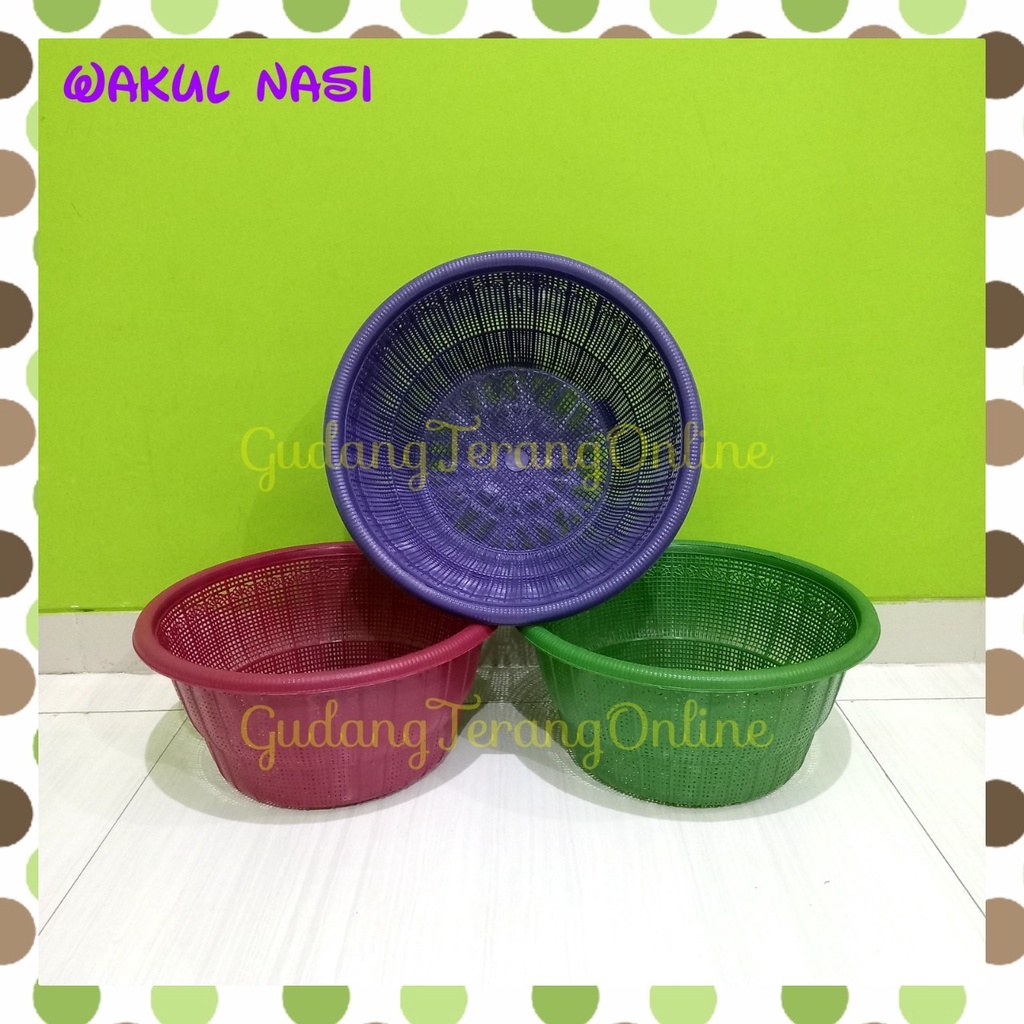 Jual Isi 1 PCS!! Wakul Nasi Besar / Wakul lubang ori / wakul sayur ...