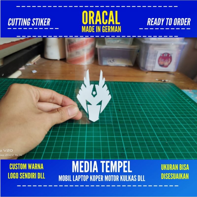 Jual STIKER KAMEN RIDER RYUKI STICKER CUTTING TRANSPARAN BAHAN ORACAL ...