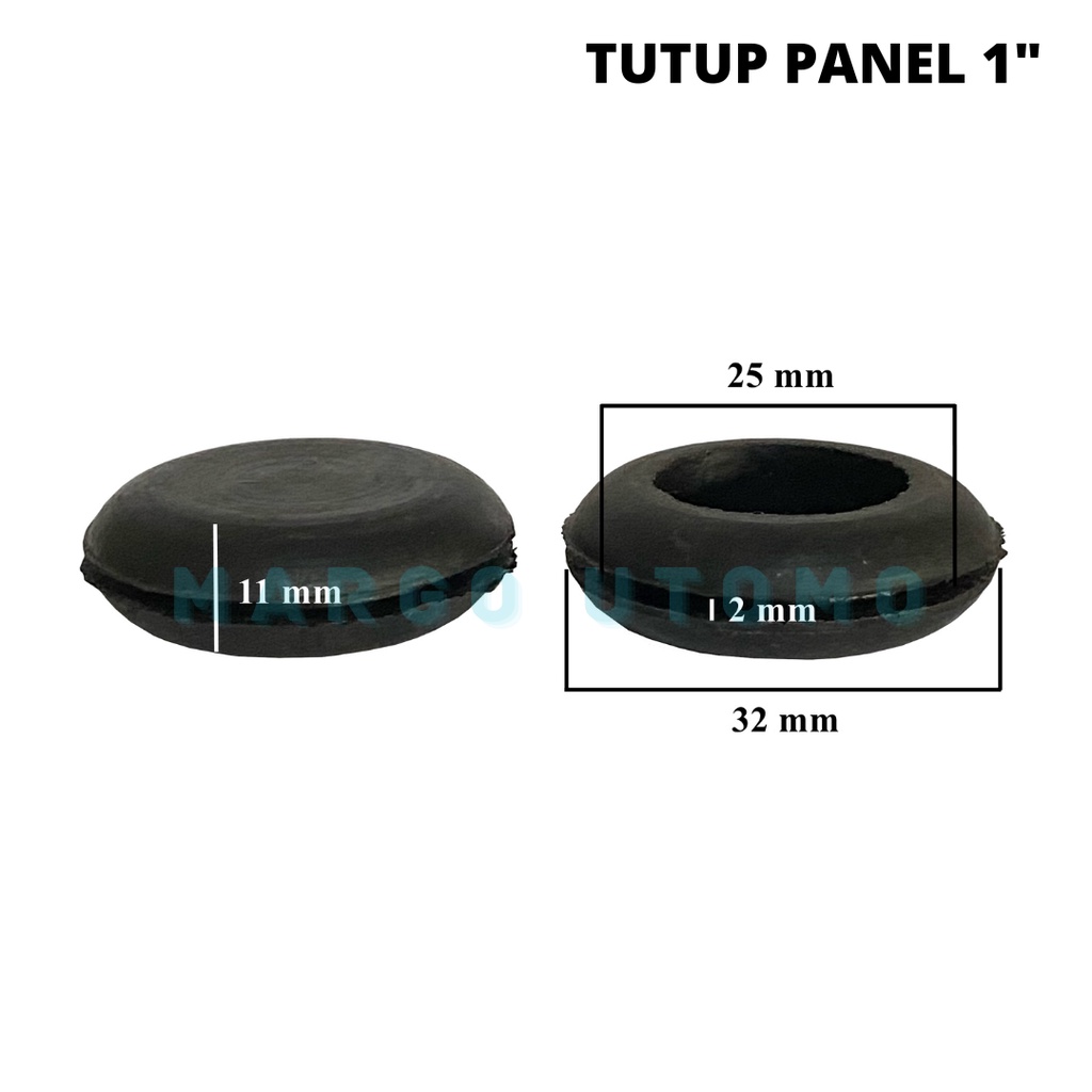 Jual Karet DOP Tutup Lubang Panel 1" inch | Shopee Indonesia