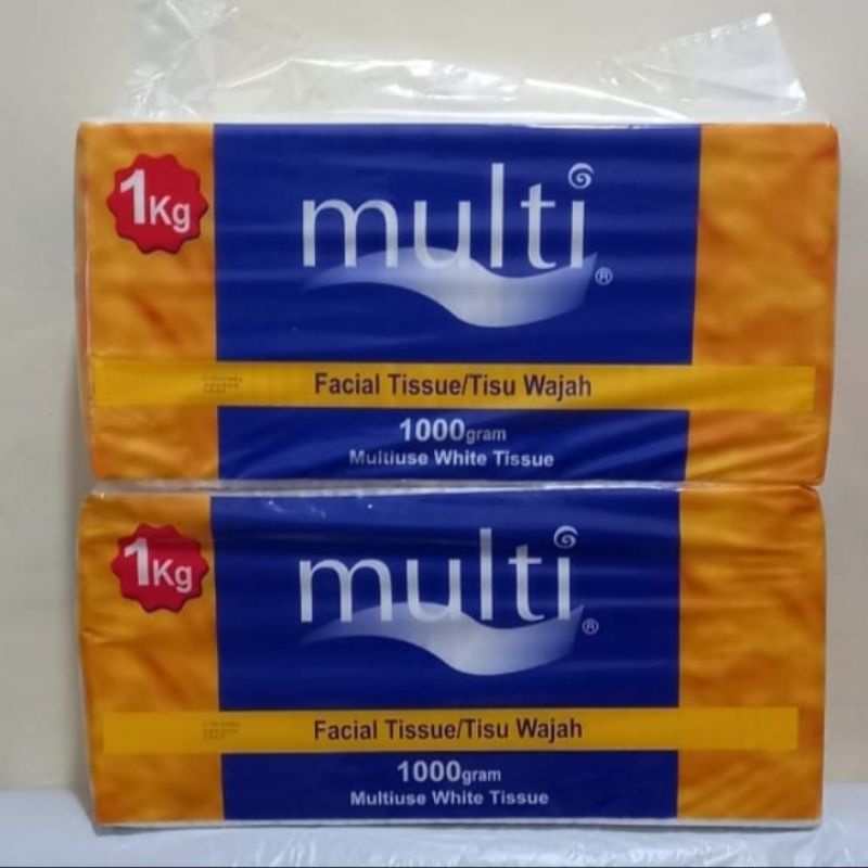Jual MULTI Facial Tissue / Tisu wajah 1000 gram / 1 kg | Shopee Indonesia