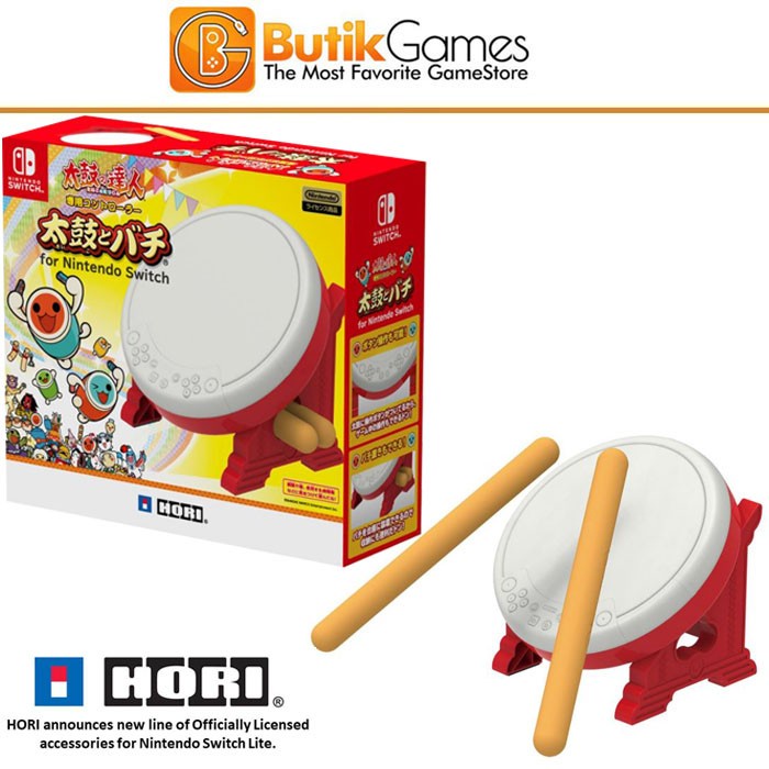 Jual HORI Taiko Drum Controller Nintendo Switch | Shopee Indonesia