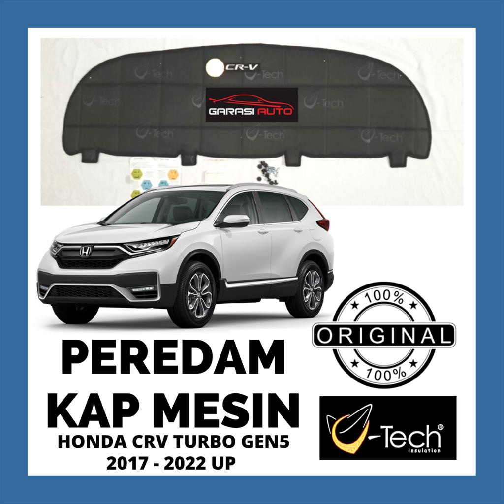 Jual Peredam Panas dan Suara Kap Mesin Honda CRV Turbo 2017 up Gen 5 ...