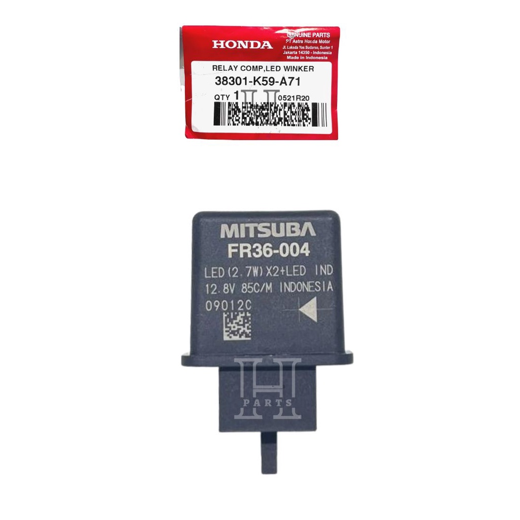 Jual FLASHER FLASER OTOMATIS SEIN RELAY COMP LED WINKER HONDA NEW VARIO ...