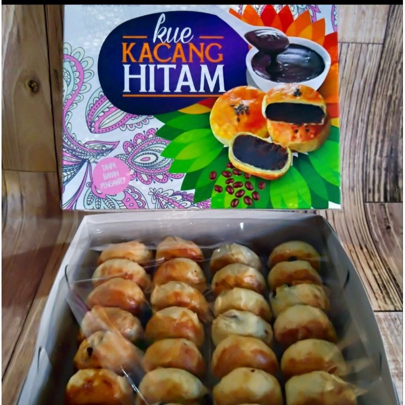 Jual pia kacang hijau/hitam wanglai isi 28pcs oleh2 halal tausapia ...
