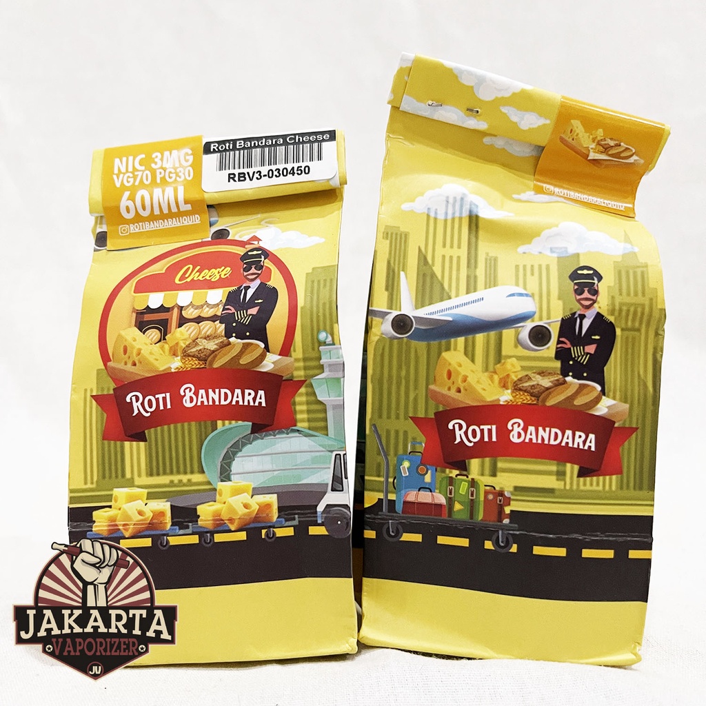 Jual ROTI BANDARA V3 MOCHA CHEESE 60ML BY JAVA JUICE | Shopee Indonesia