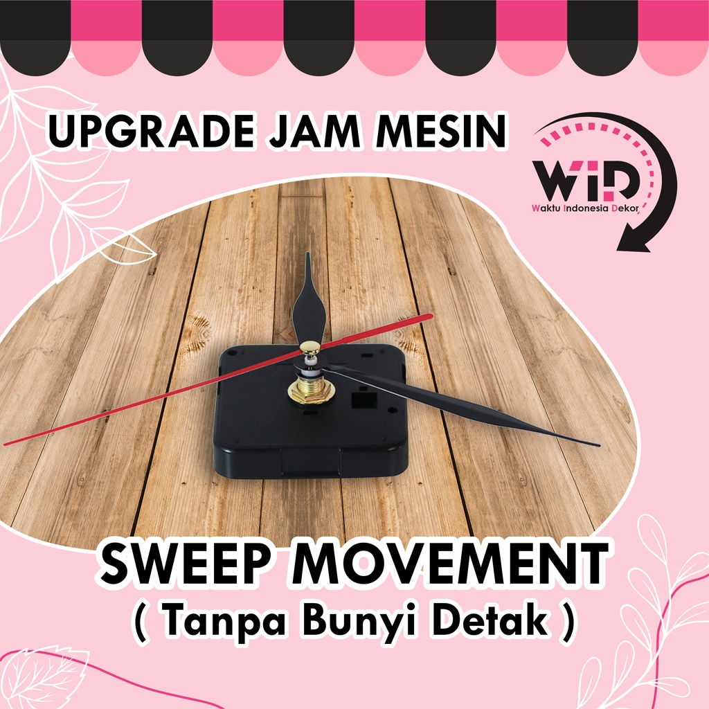 Jual Upgrade Mesin Jam Sweep Movement (Senyap) | Shopee Indonesia