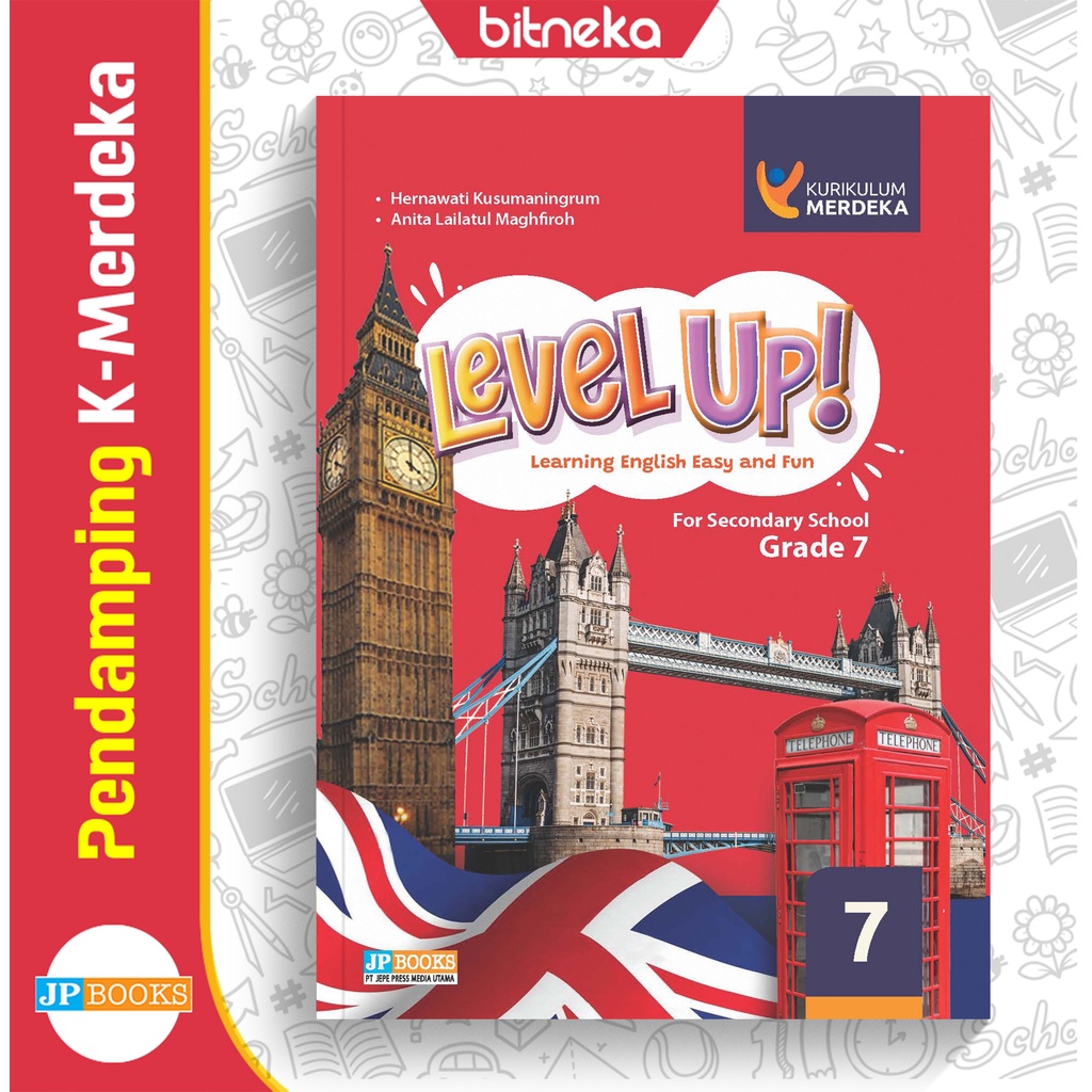 Jual Buku Teks Pendamping Bahasa Inggris SMP/MTs Kelas 7 Kurikulum Merdeka - JPBOOKS | Shopee ...