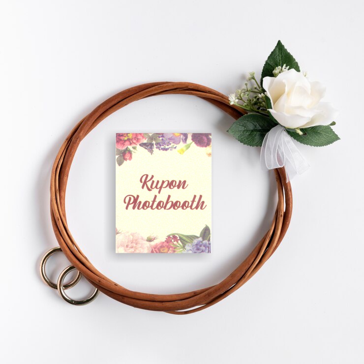 Jual [ISI 100 PCS] Kupon Photobooth - 1 Pak Full Color Rustic | Shopee ...