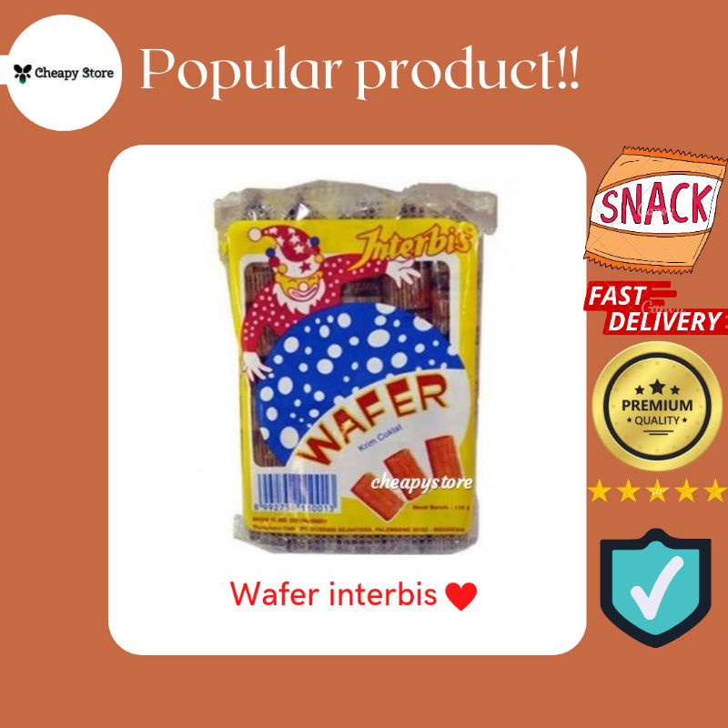 Jual Interbis wafer coklat isi 10 (Roti Es) | Shopee Indonesia
