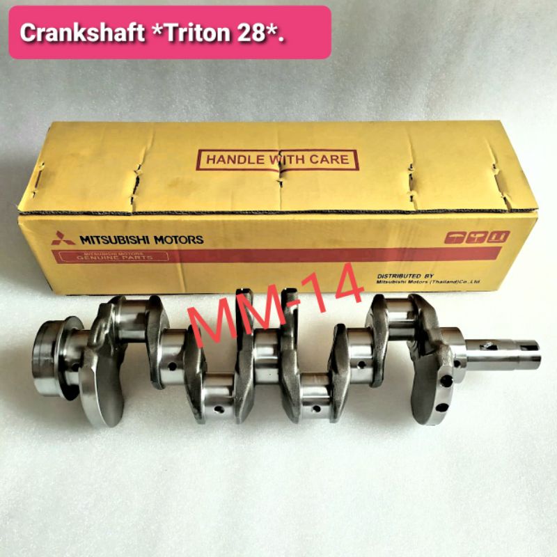 Jual CRANKSHAFT TRITON 2.8CC L200 KRUK AS TRITON 2.8CC L200 ME203551 ...