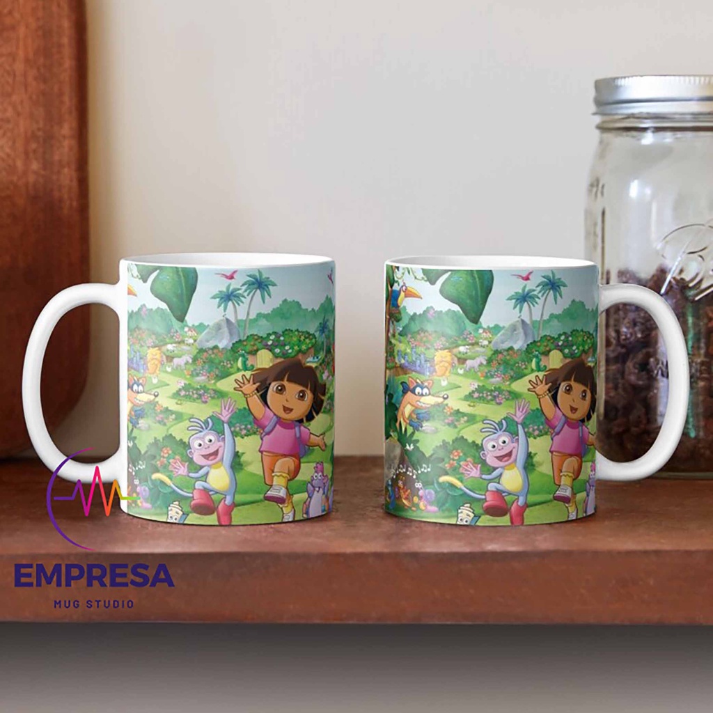 Jual Dora the Explorer Land Ceramics Water Coffee Tea Mug | Shopee ...