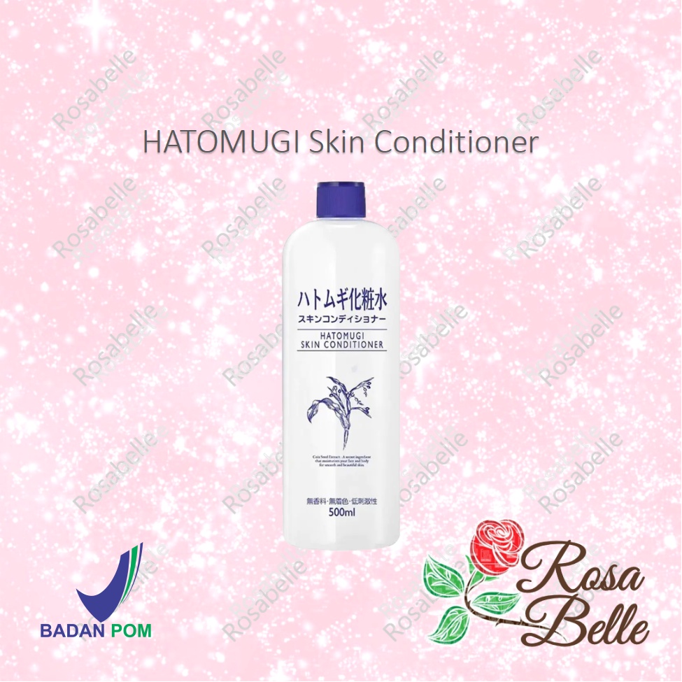 Jual HATOMUGI Skin Conditioner 500ml + Spray | Shopee Indonesia