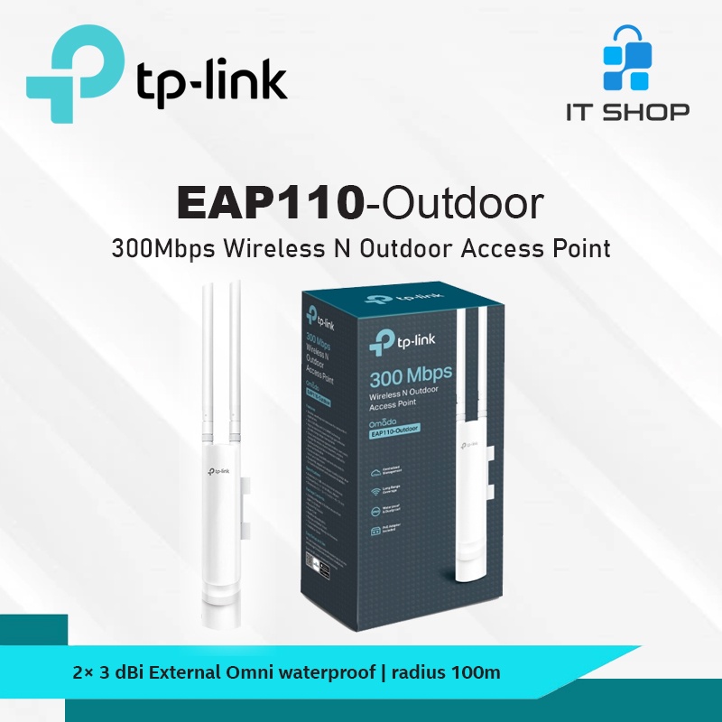 Jual TP-Link TPLINK EAP110 Omada Outdoor 300Mbps Wireless Outdoor ...